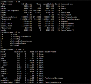 Gestión de servidores Debian: Comandos básicos