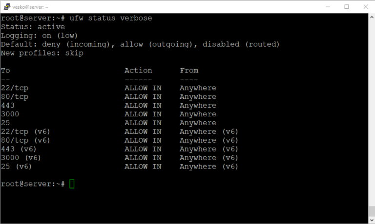 Guía para Instalar y Configurar Firewall en Servidor Debian 11