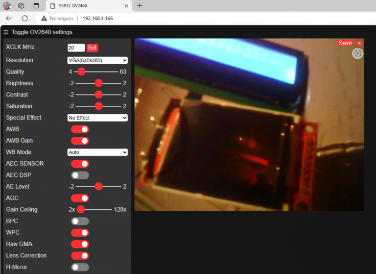 ESP32-Wrover CAM Video Streaming Web Server